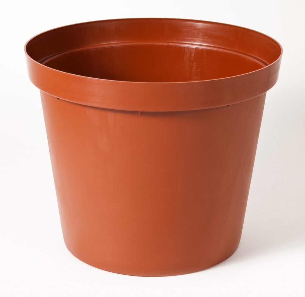 35cm Round Pot - Cotton Picker